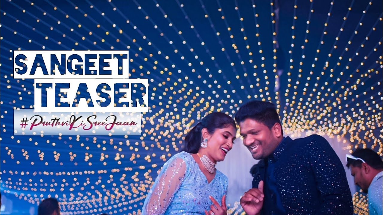 PRUTHVI REDDY - SREEJA REDDY | SANGEET TEASER | JOHN CLASSEN FILMS ...