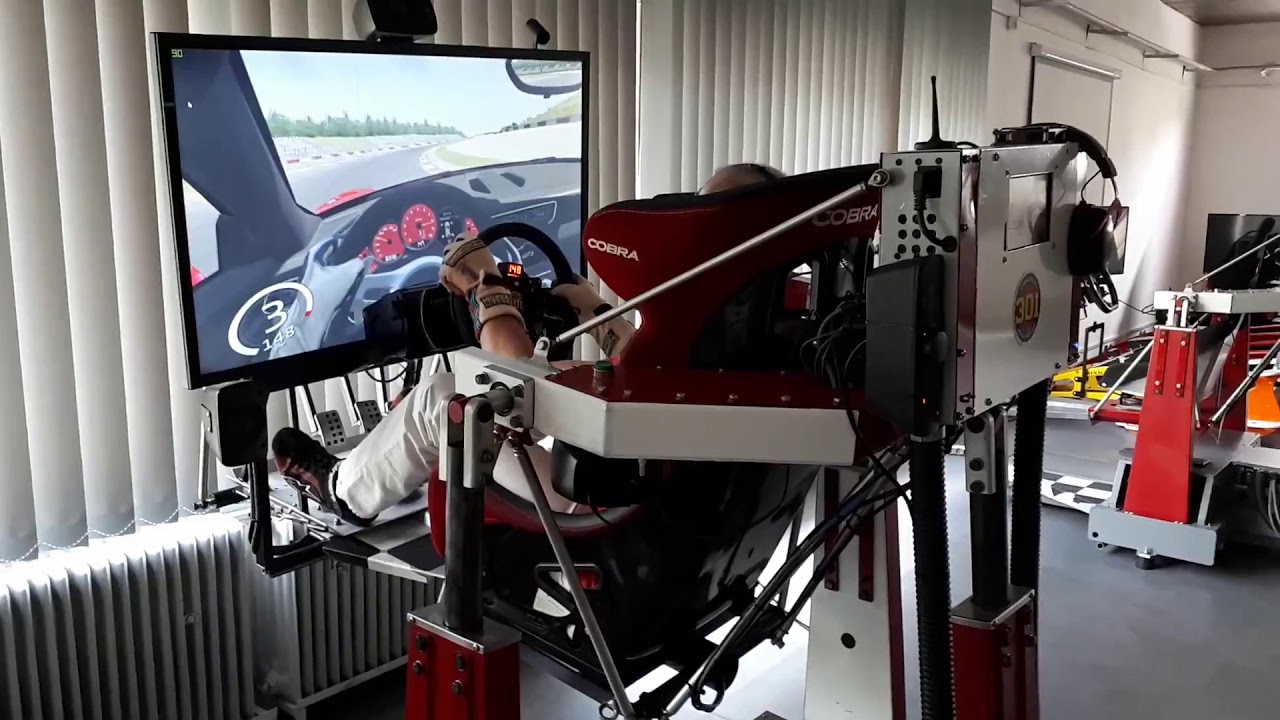 Driving Porsche GT3 in 301 simulator - YouTube
