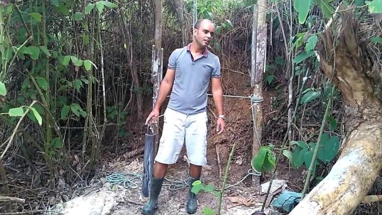 Cavando poço artesiano manual, novo poço part. 02 - YouTube