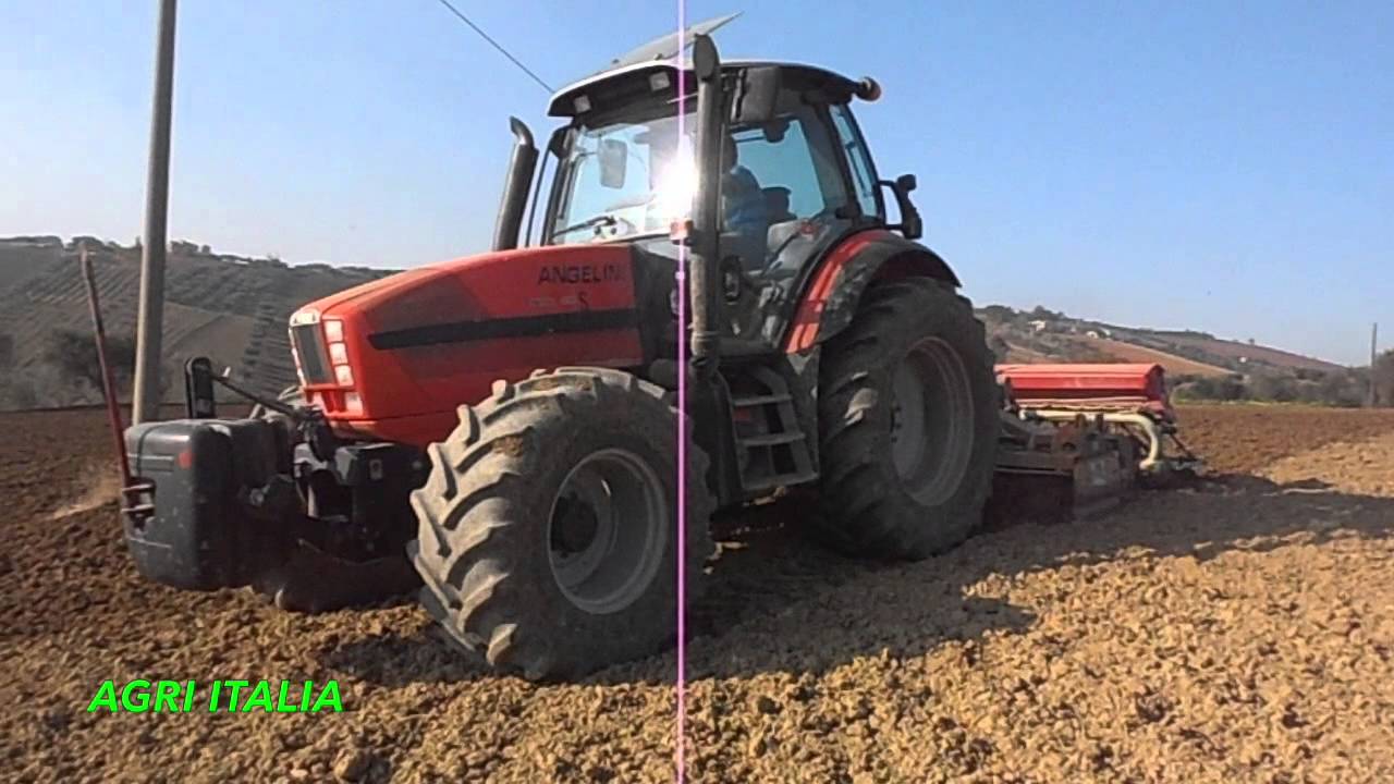 Semina con same iron 130 ocr e combinata da 3mt - YouTube