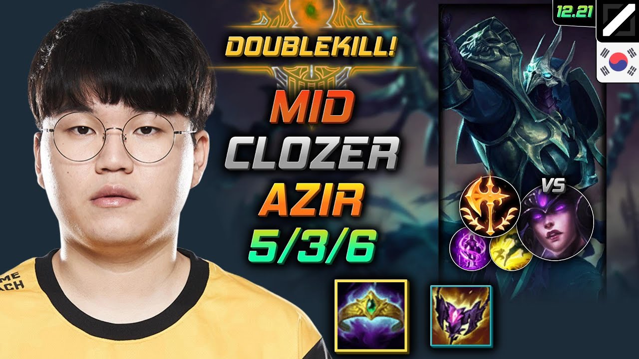 Clozer Mid Azir Build Crown of the Shattered Queen Conqueror - Azir Mid ...