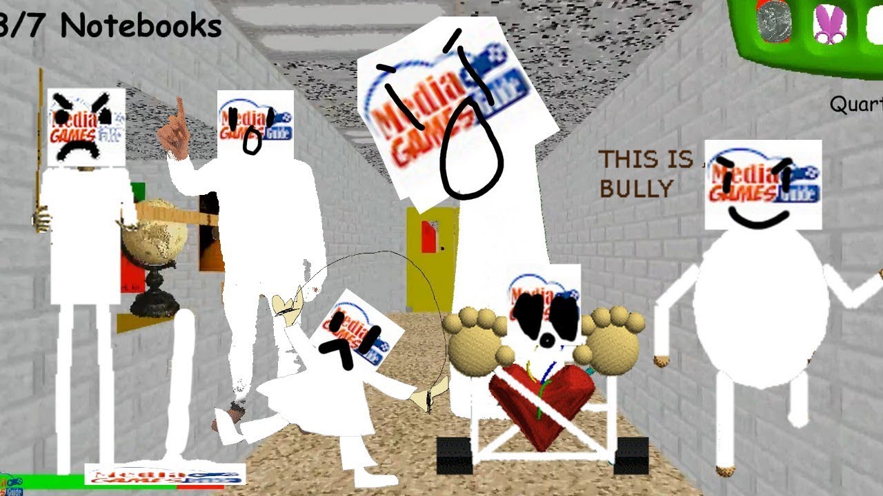 MediaGamesGuide Mania! - Baldi's Basics Mod - YouTube