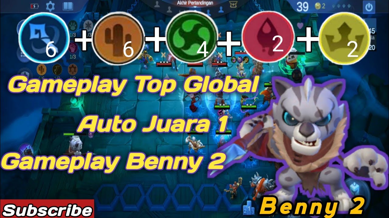 Combo TERBAIK Benny 2 DiMainkan Top Global ‼️ - YouTube