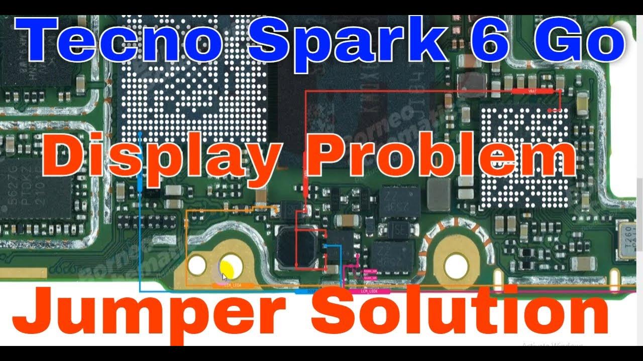 Tecno Spark 6 Go Ke5 Jumper Solution To Display Problem - YouTube