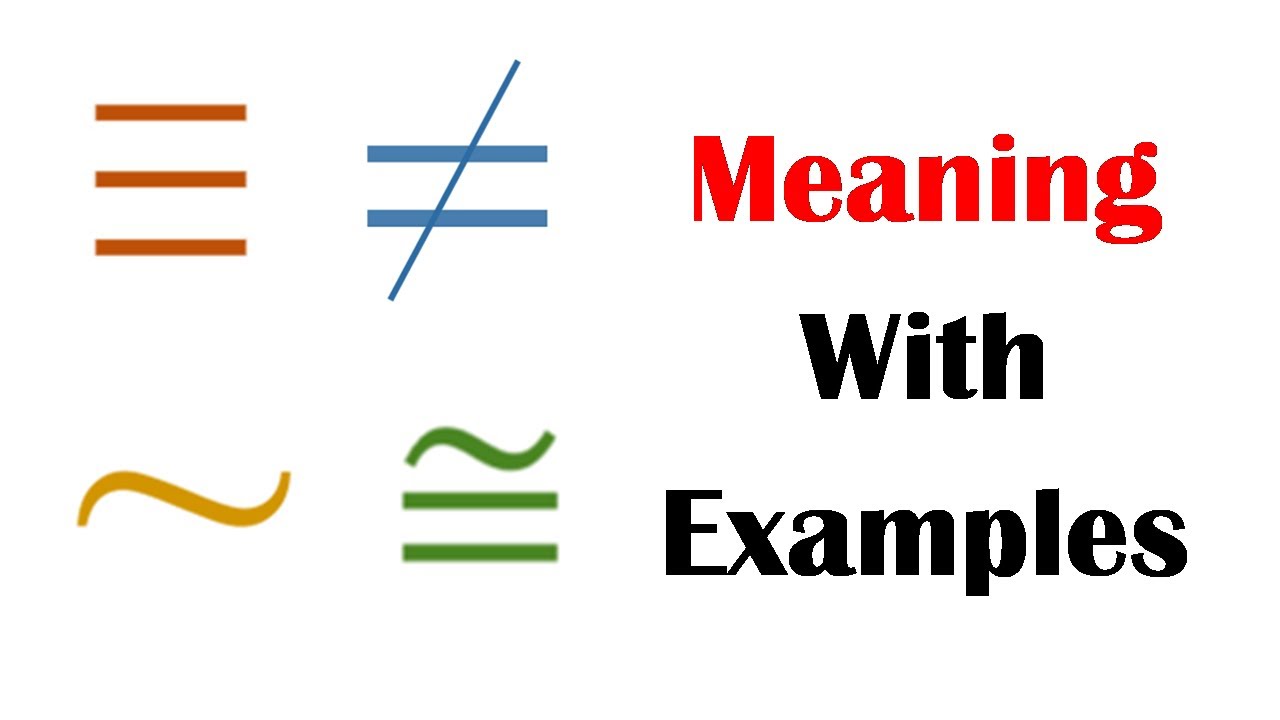 Symbols in maths | Math symbols | Math symbols explained | Math symbols ...