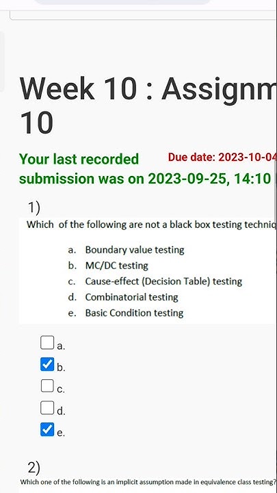 2023/Nptel Software Engineering week 10 Assignment Answers 2023 💯 - YouTube