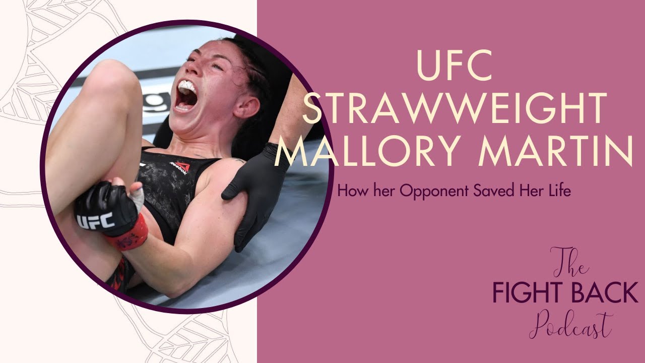 UFC Fighters Battle Anxiety too - Mallory Martin - YouTube