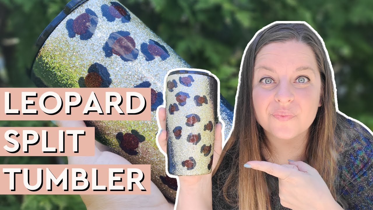 Easy & Elegant Leopard Print Tumbler Tutorial - YouTube