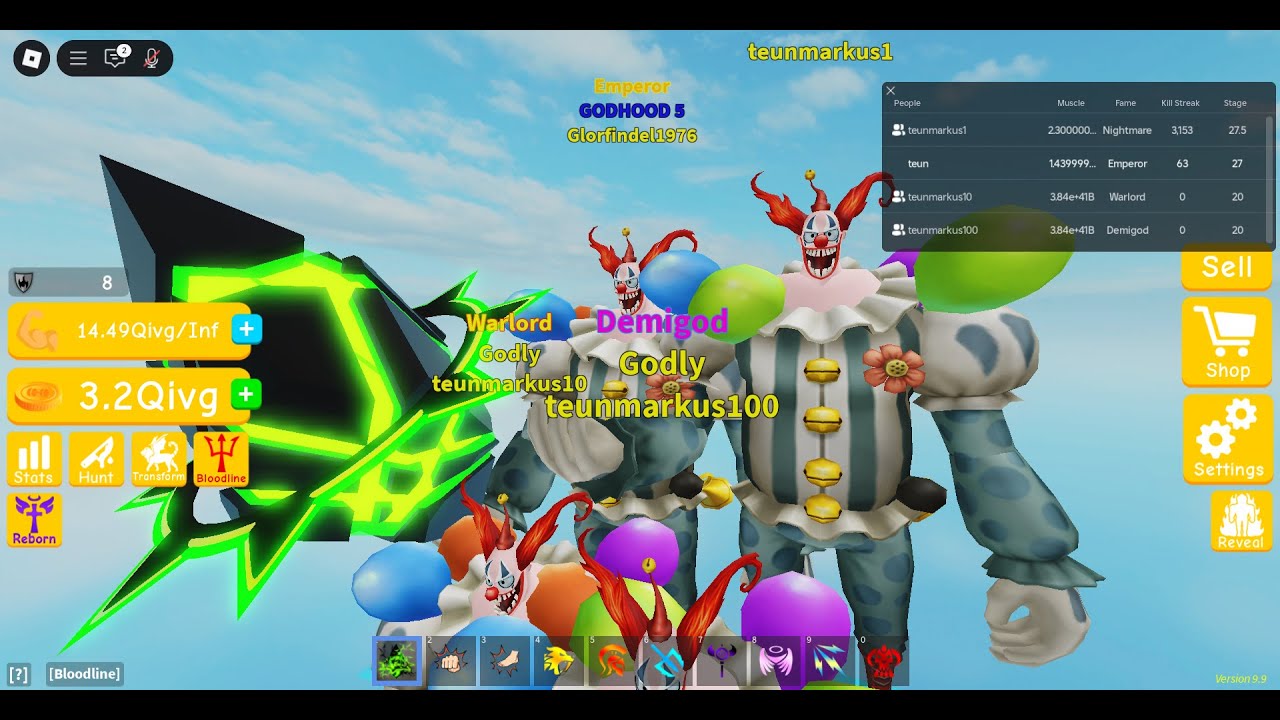 roblox. no limit lifting simulator. reborn 5 and 6!!! - YouTube