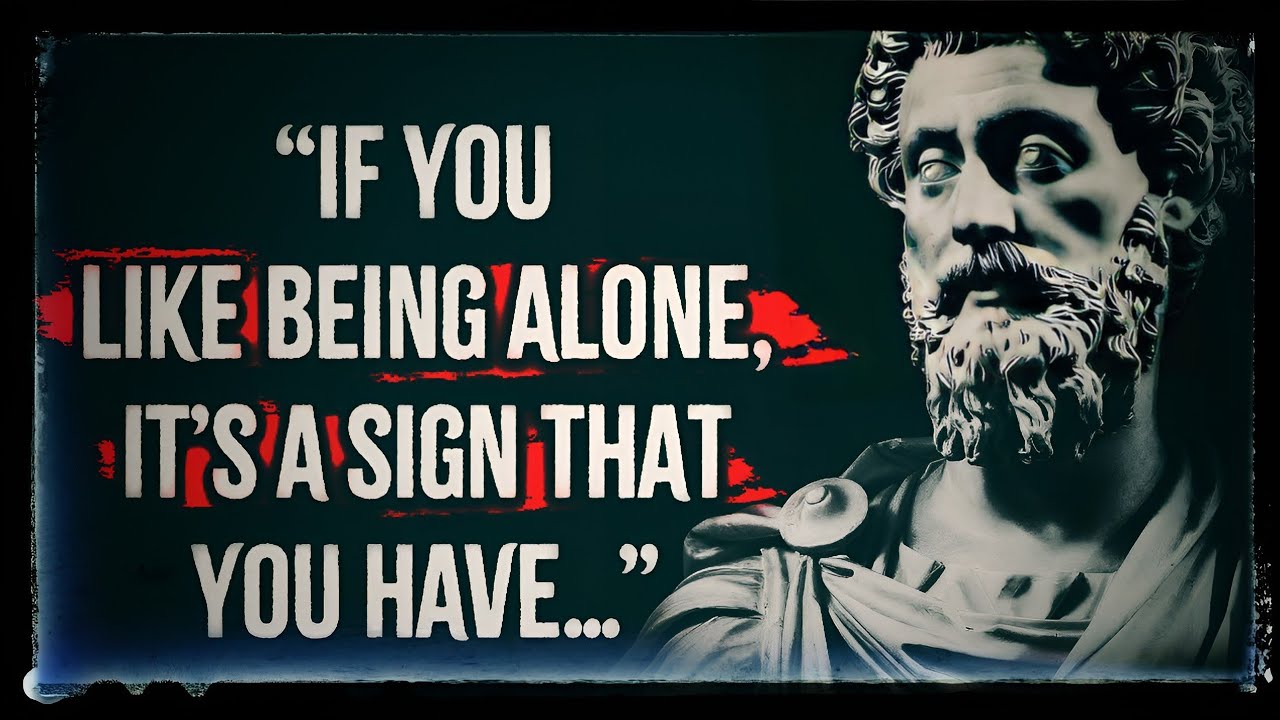Ancient Roman Philosopher / Ifyou Like Being Alone / Life Quotes ...