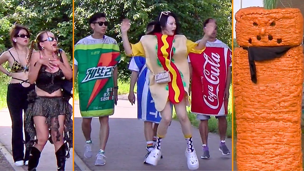 This Hot Dog got Pranked !! Angry Carrot Prank !! - YouTube