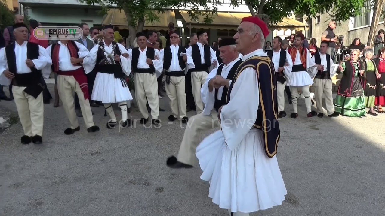 Το έθιμο του "Καγκελάρη" αναβίωσε στο χωριό Παπαδάτες. - YouTube