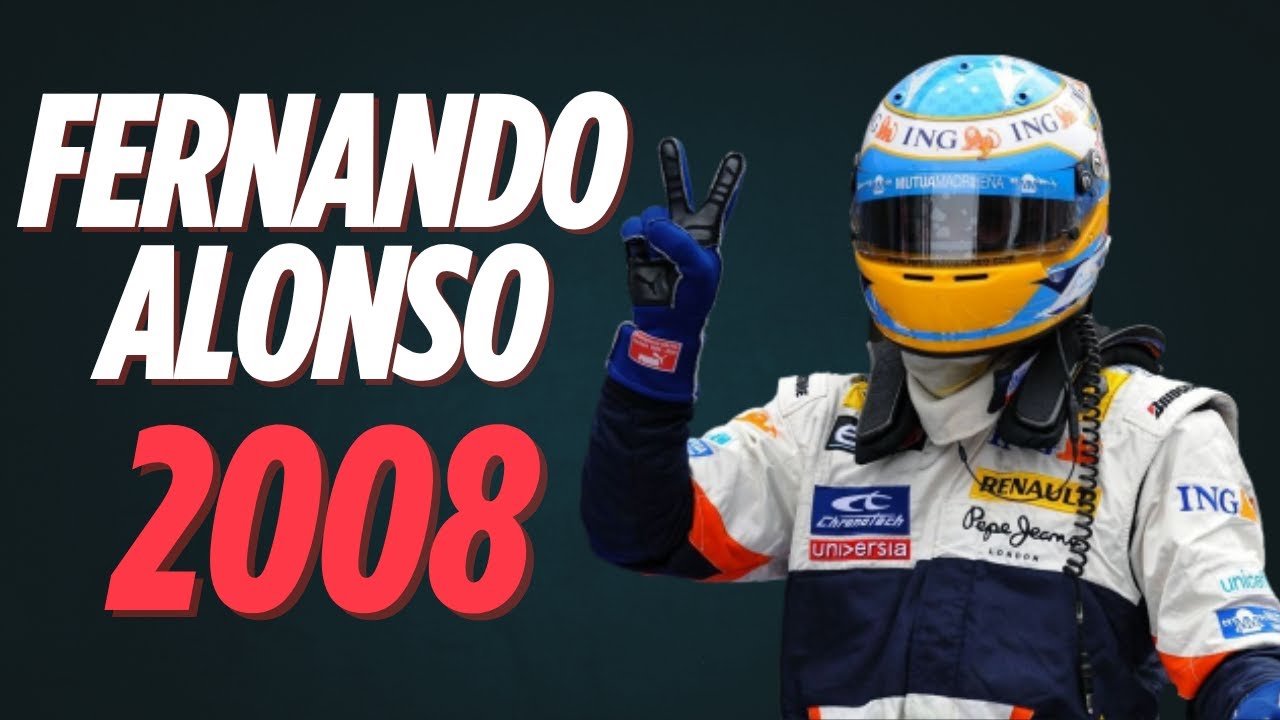 Fernando Alonso 2008: La caída del Rey - YouTube