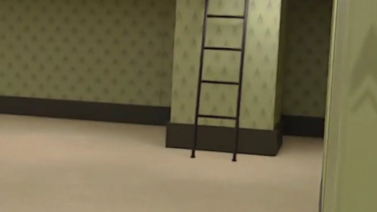 The Backrooms: Mysterious ladder - YouTube