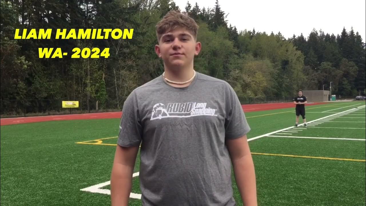 Rubio Long Snapping, Liam Hamilton, April 2023 - YouTube