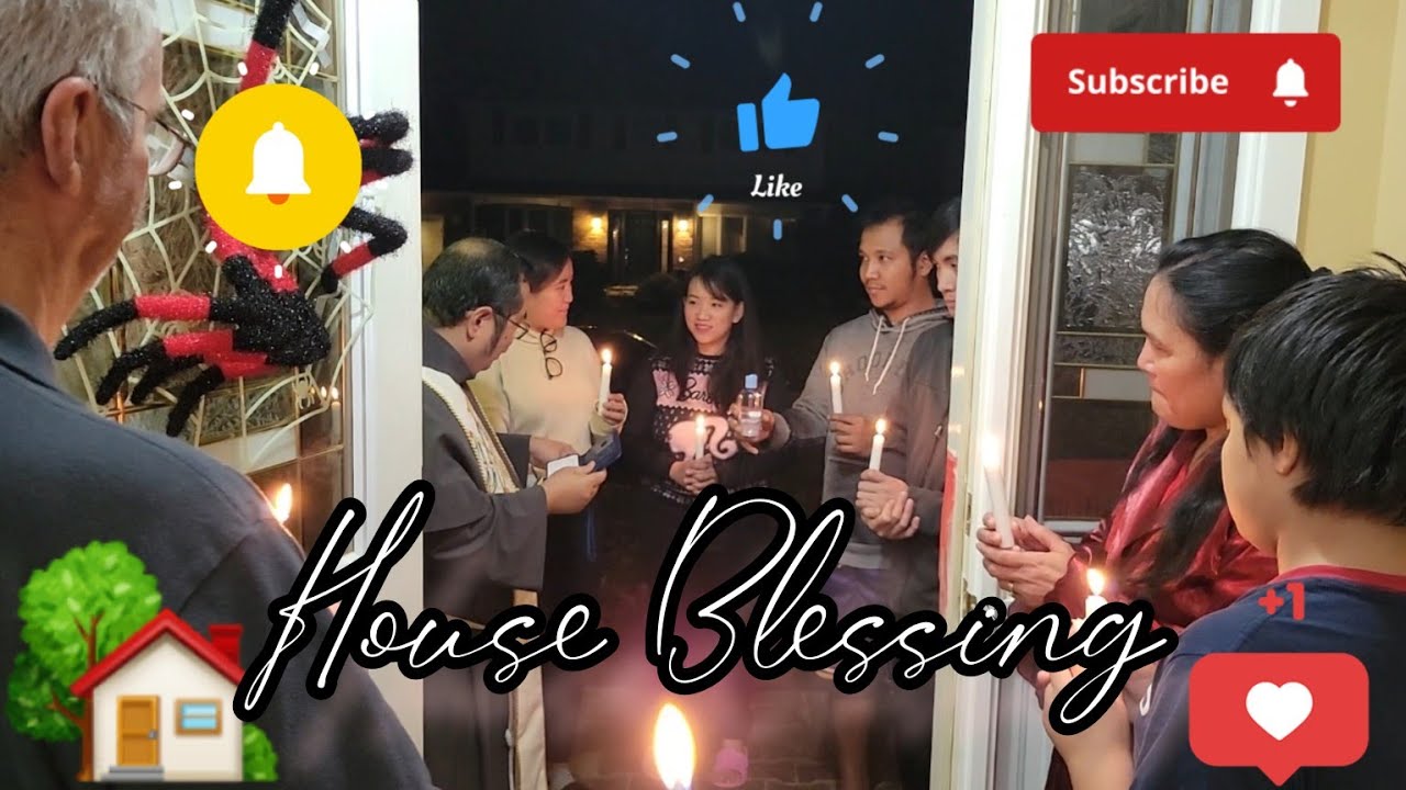 House blessing with a Filipino priest in Canada🇨🇦 - YouTube