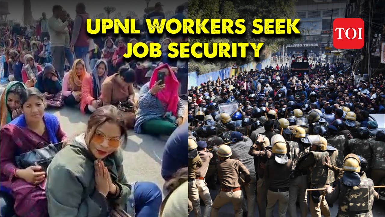 Watch! Massive UPNL Workers Rally Rocks Dehradun| Government Services ...