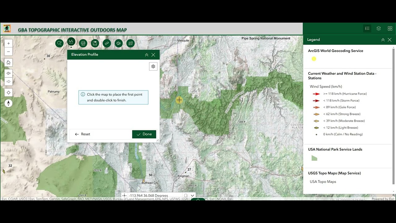 NEW!! GBA Topographic Interactive Outdoors Super Detailed Map for ...