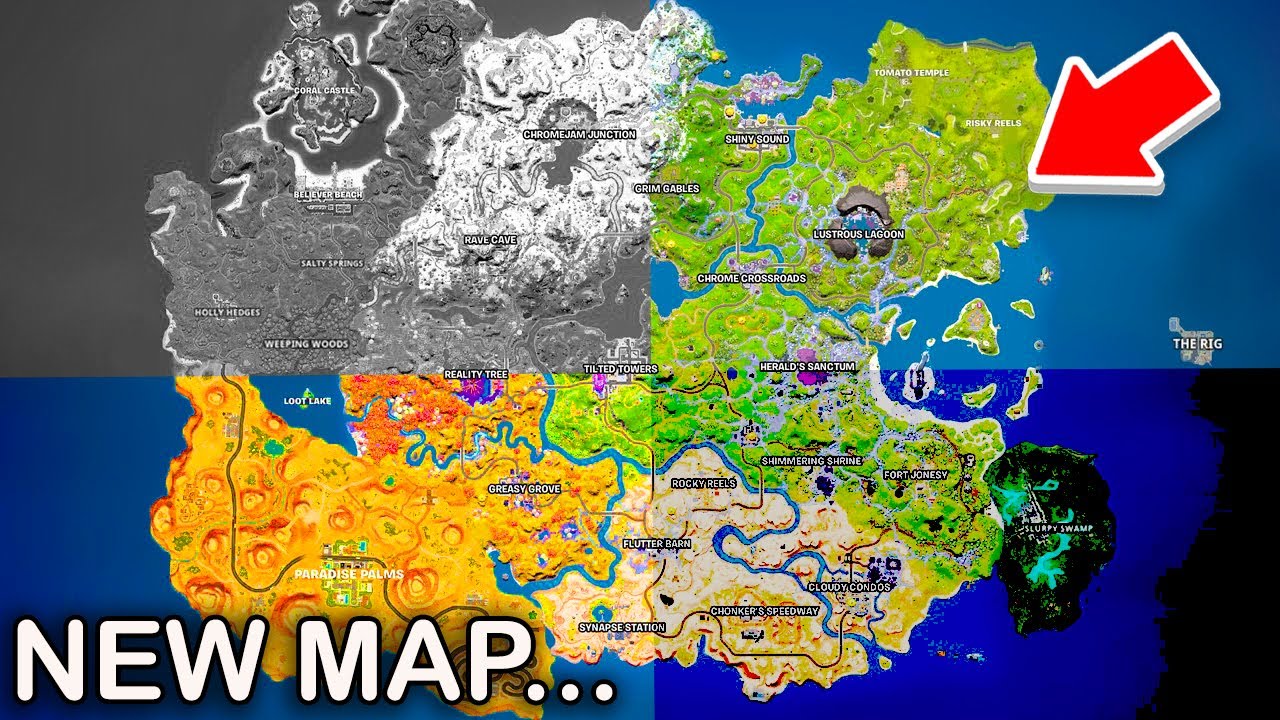 I Modded the ENTIRE Fortnite Map... - YouTube