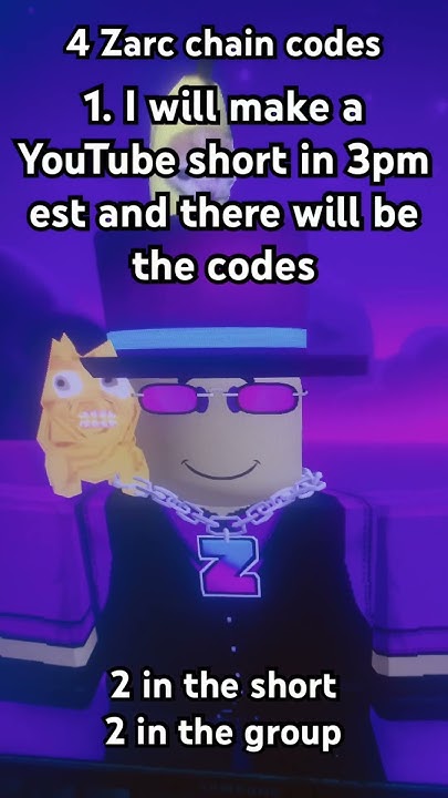 4 Zarc’s chain codes in 3pm est - YouTube
