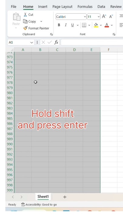 How To Select 1000 Cells And Add Borders Microsoftexcel Shorts Excel Exceltips Youtube