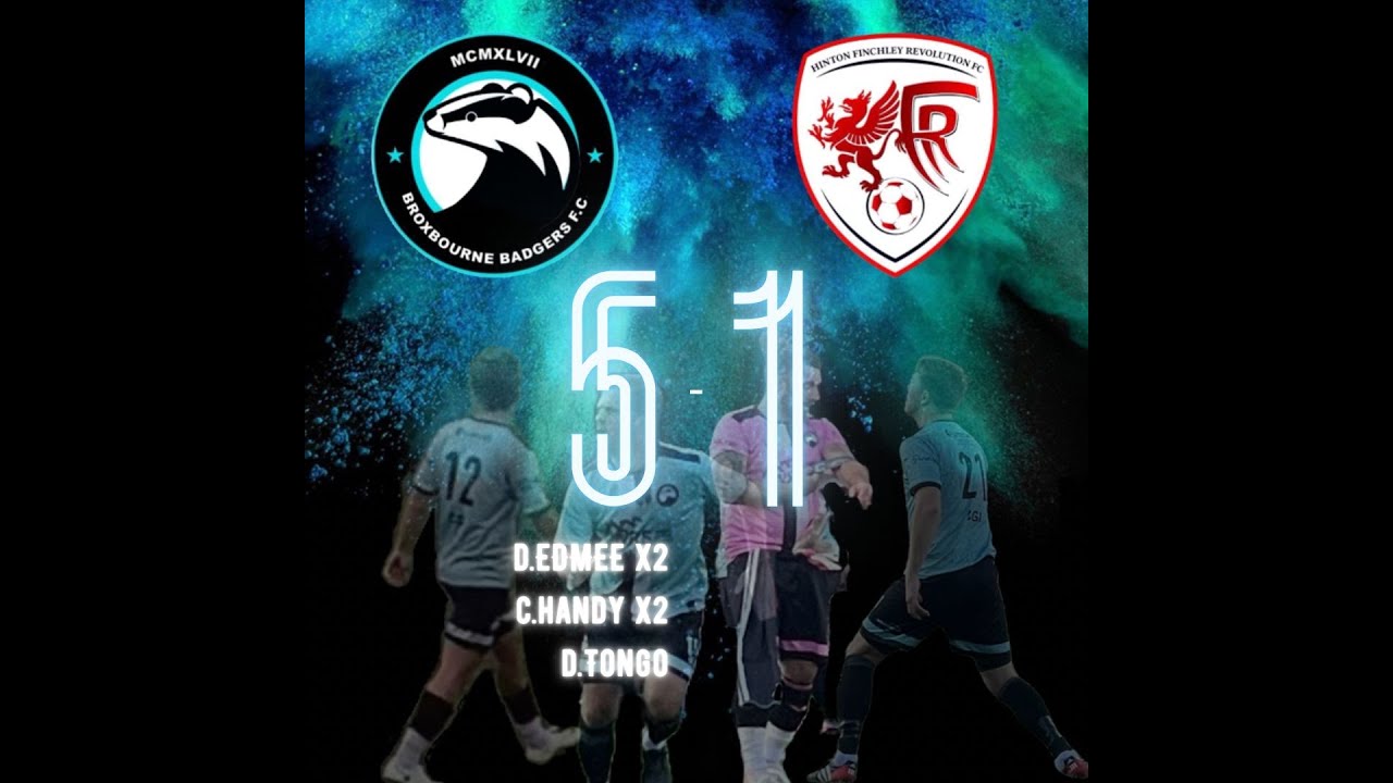 Broxbourne Badgers Vs Hinton & Finchley Revolution Highlights 08/10/22 ...