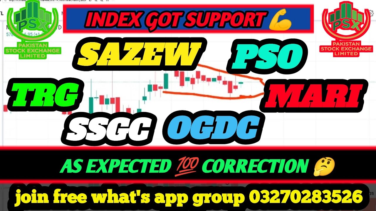 #kse100 pakistan stock exchange today analysis #psx analysis #sazgar # ...