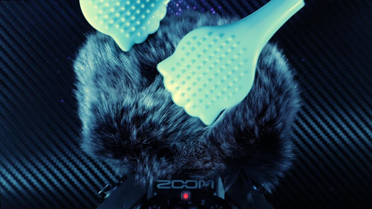 Classic Asmr Deep Fluffy Mic Cover Scratching No Talking Binaural