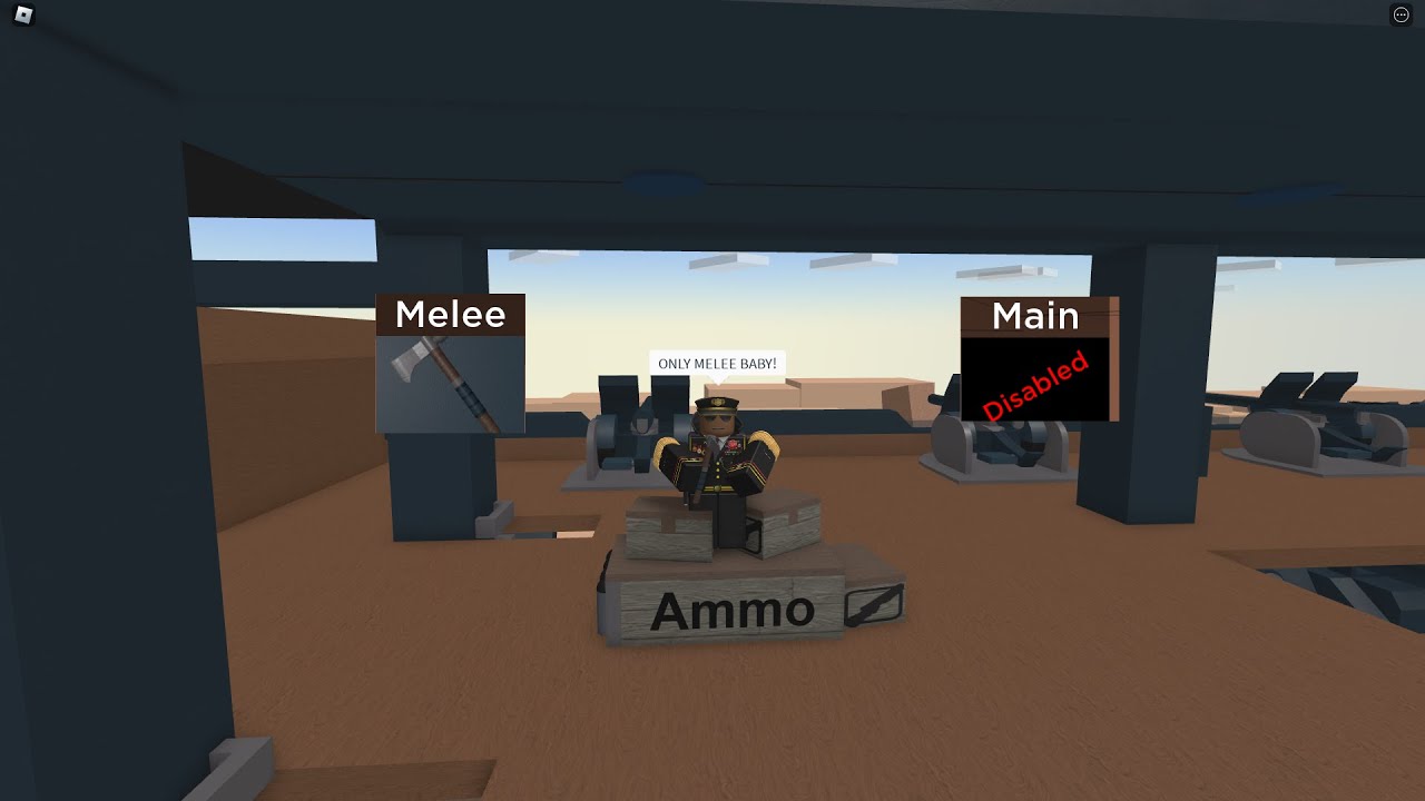 ZEPPELIN WARS MELEE ONLY BUG! | Zeppelin Wars (Roblox) - YouTube