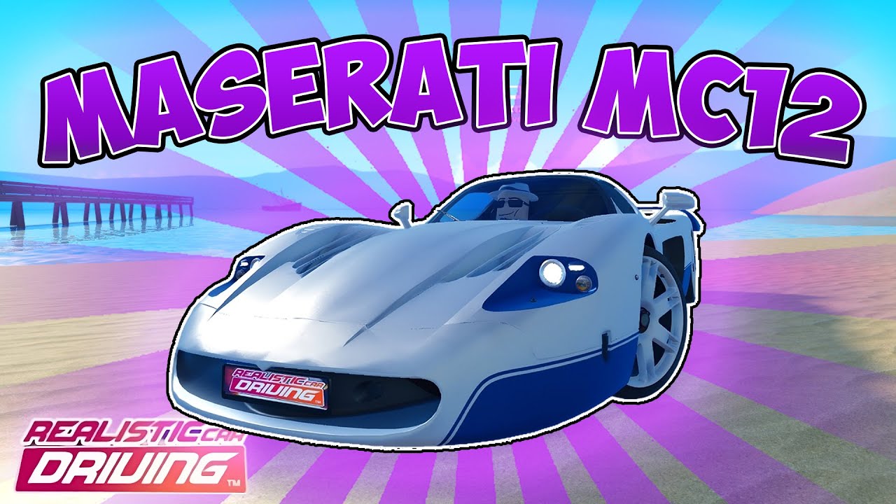 Realistic Car Driving™️ | Maserini Rapid (Maserati MC12) - Roblox (2024 ...