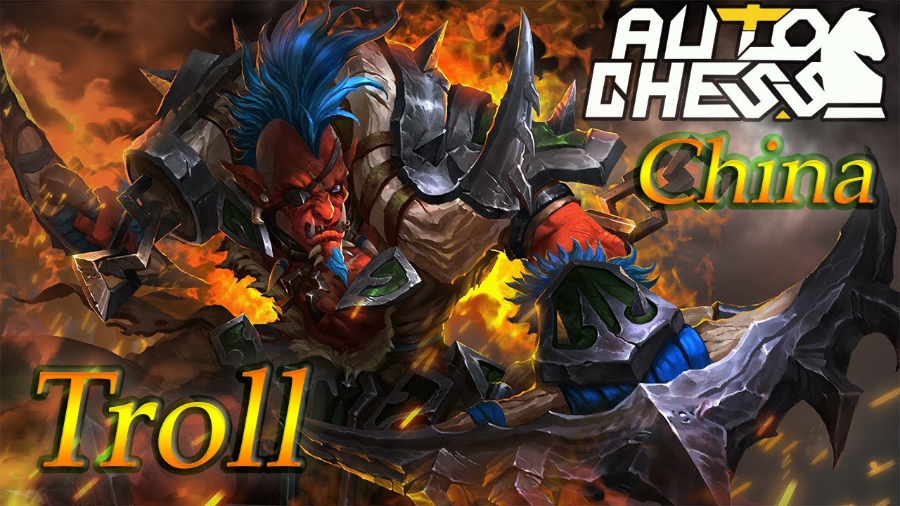 Dota Auto Chess new season China rook Troll Pog - YouTube