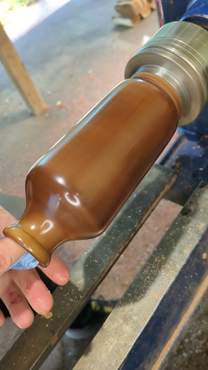 Cooba End Grain Vase|| Beeswax Paste|| D&G Handmade #woodturning #woodturner #woodwork # ...