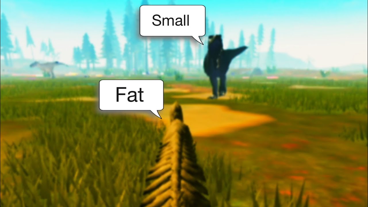 Trolling A T-Rex | In Dinosaur World Mobile Roblox - YouTube