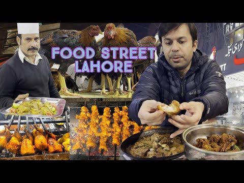 Abid Market Food Street Lahore | Heera Chargha Lahore | Food Vlog - YouTube