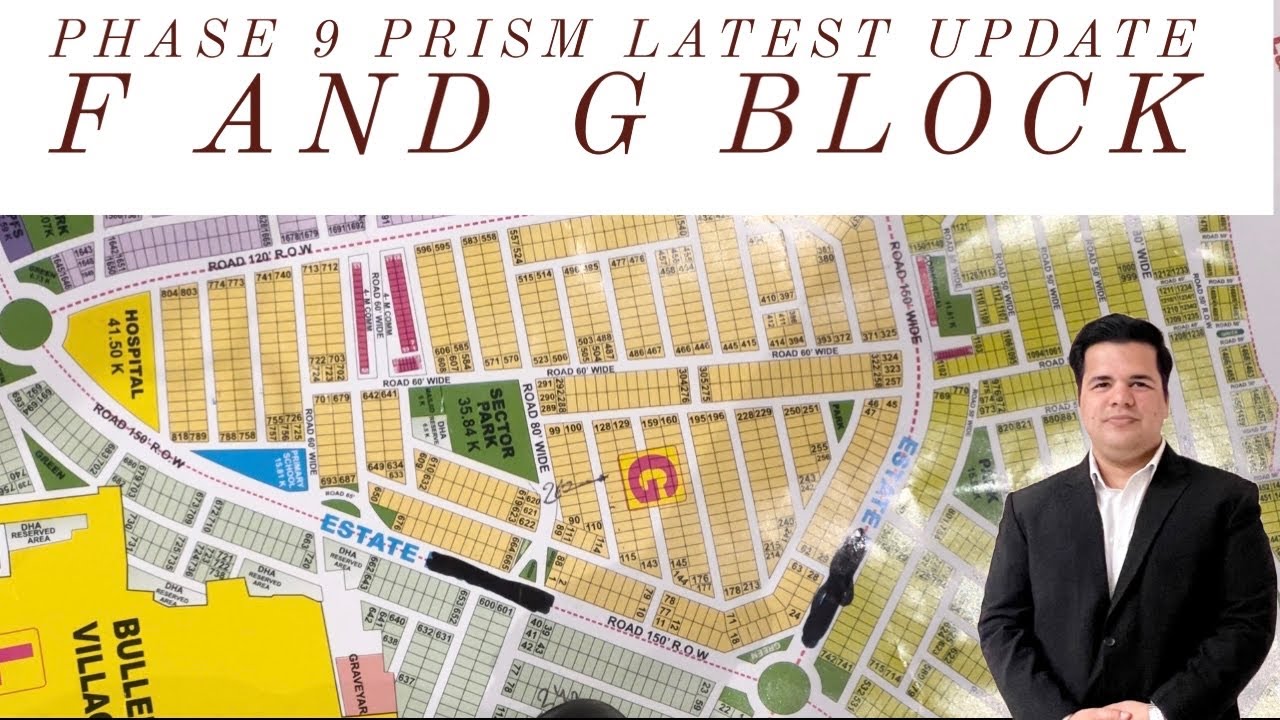 DHA LAHORE PHASE 9 PRISM | F AND G BLOCK | LATEST UPDATE | 9Prism On ...