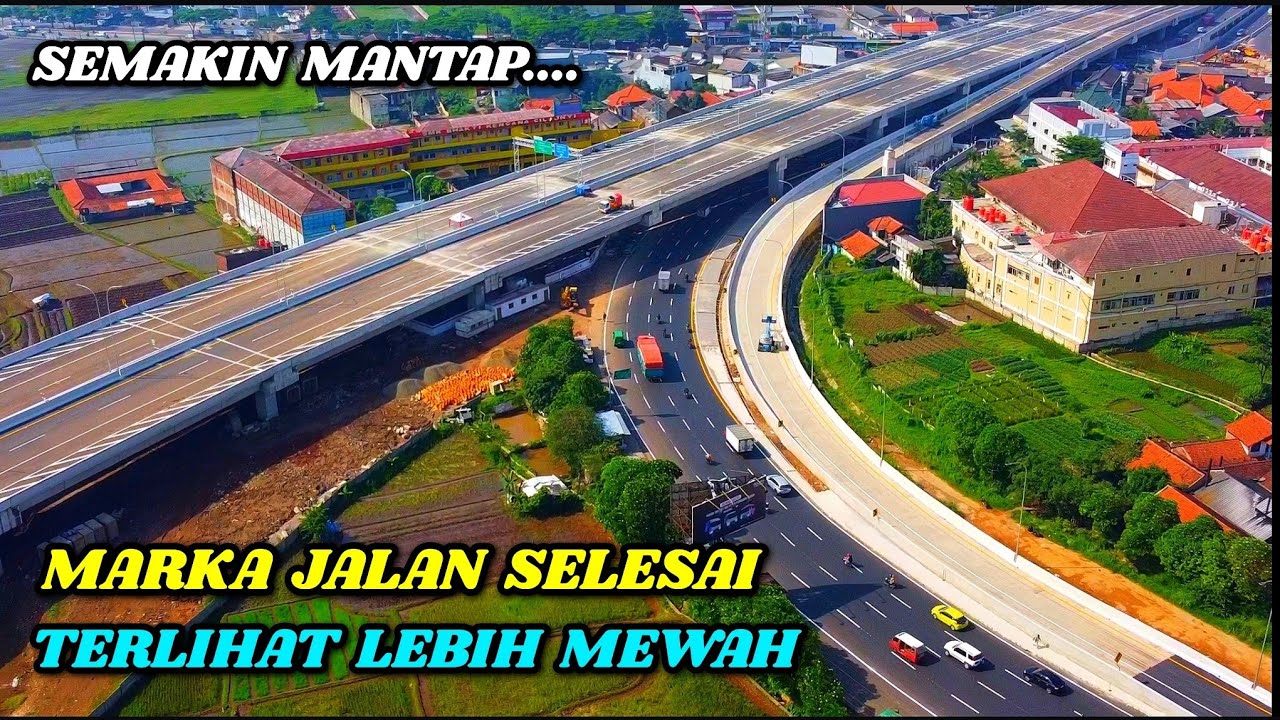 JOSS🔥🔥Lebih Mewah dengan Marka Jalan Simpang Susun Cileunyi Tol ...