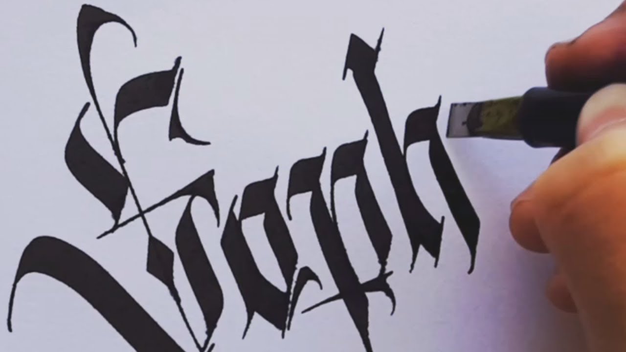 Calligraphy Compilation #May 2018 - YouTube