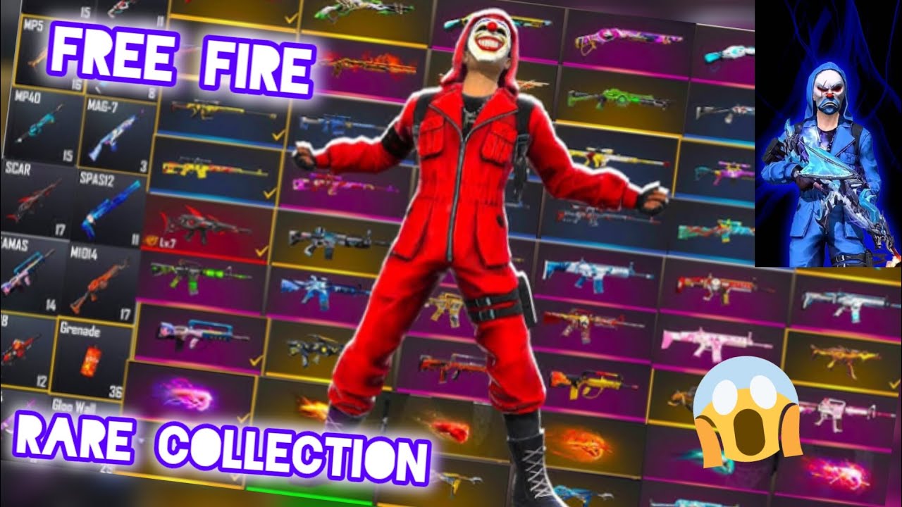 FREE FIRE COLLECTION S1,S2,S3,S4,S5,S6,S7,S8,S9,S10 TO ALL SEASONS # ...