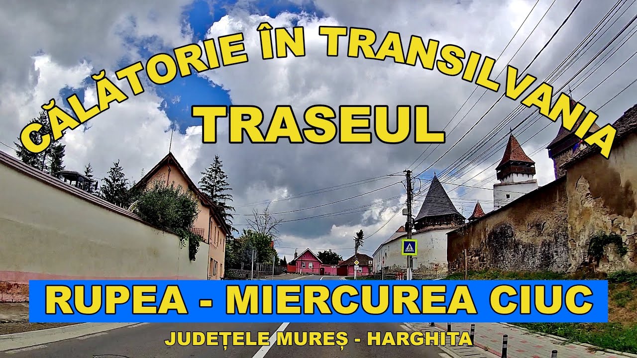 Traseu Rupea - Miercurea Ciuc DJ 132 - DN 13A / Calatorie in ...