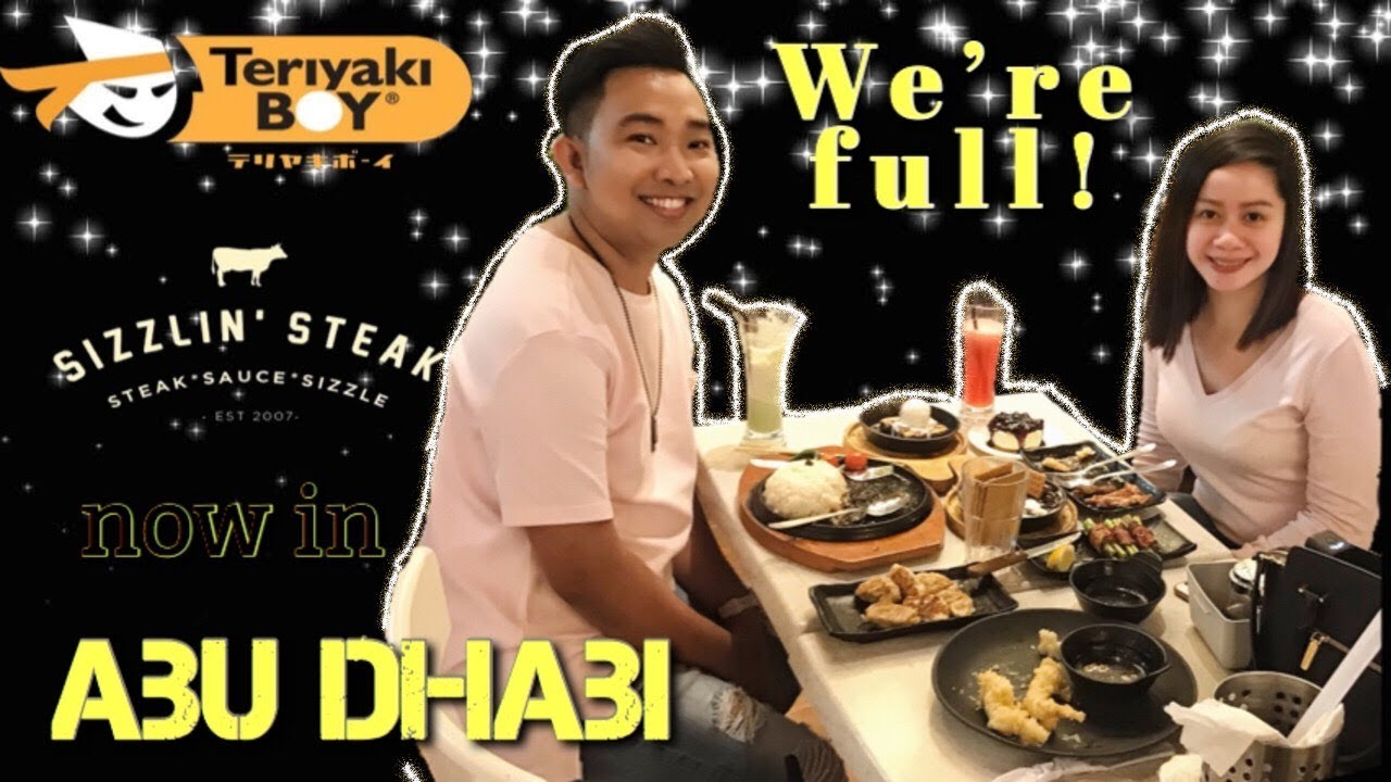 Teriyaki Boy | Sizzlin' Steak | Abu Dhabi | Grand Opening | G Bites ...
