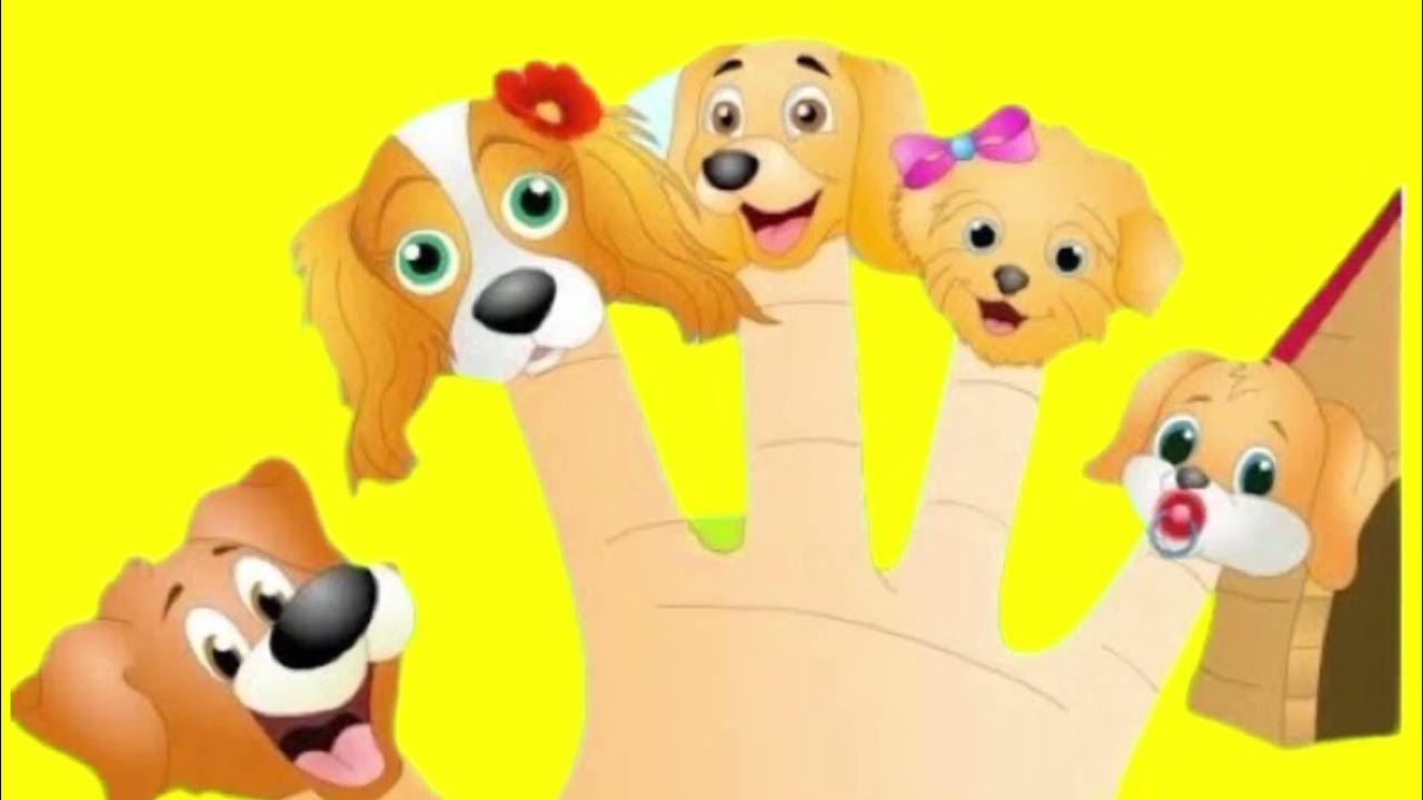 Dog Finger Family Song-143 | Nursery Rhymes & Kids Songs | Kids Comfort ...