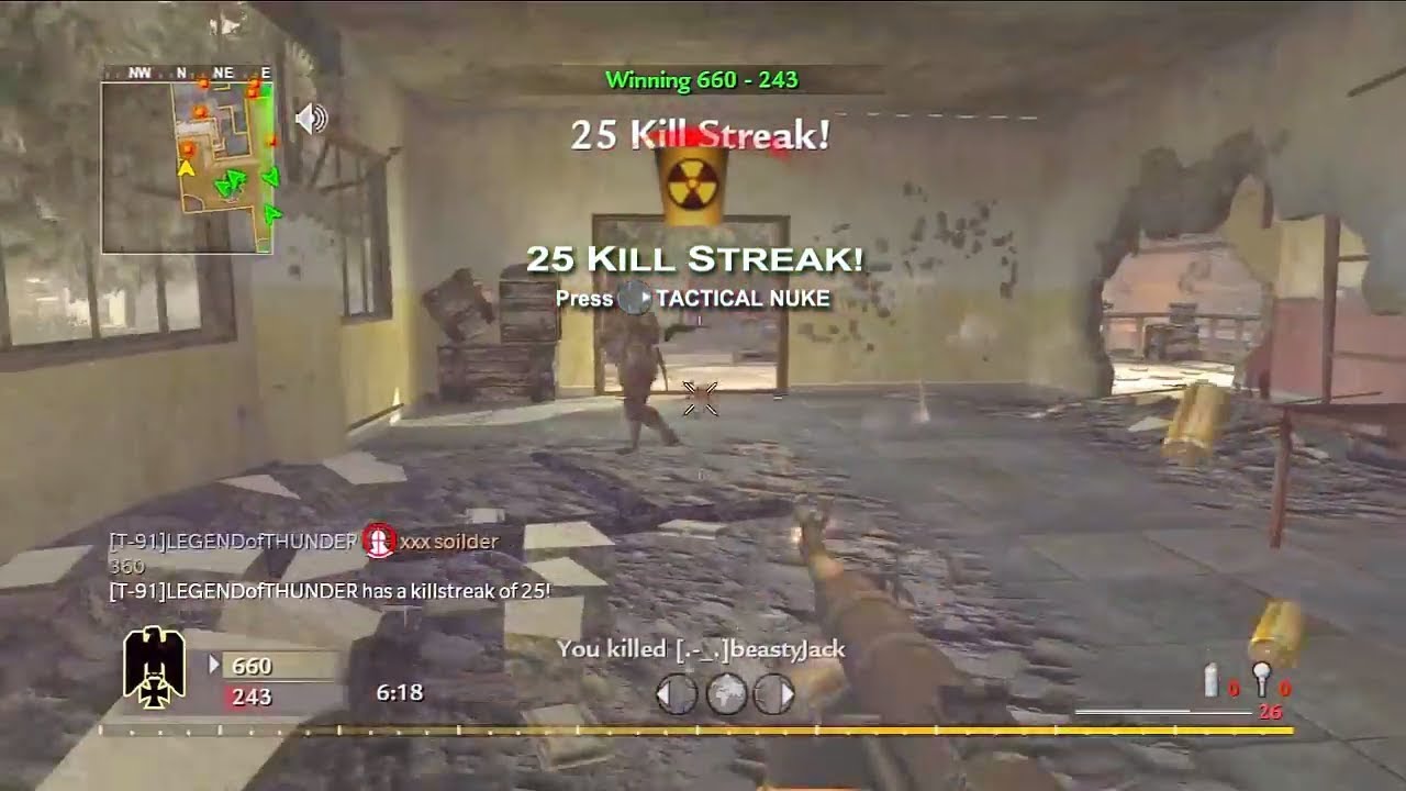 Tactical Nuke in Call of Duty World at War! COD WaW Tactical Nuke ...