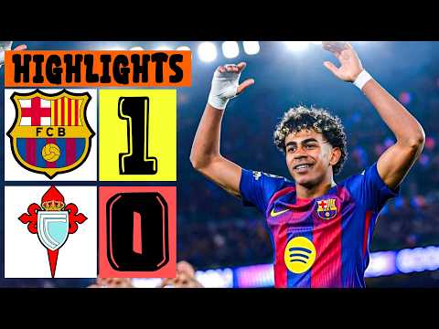 Barcelona vs Celta Vigo 1-0 🔥 Highlights and Goals 2026