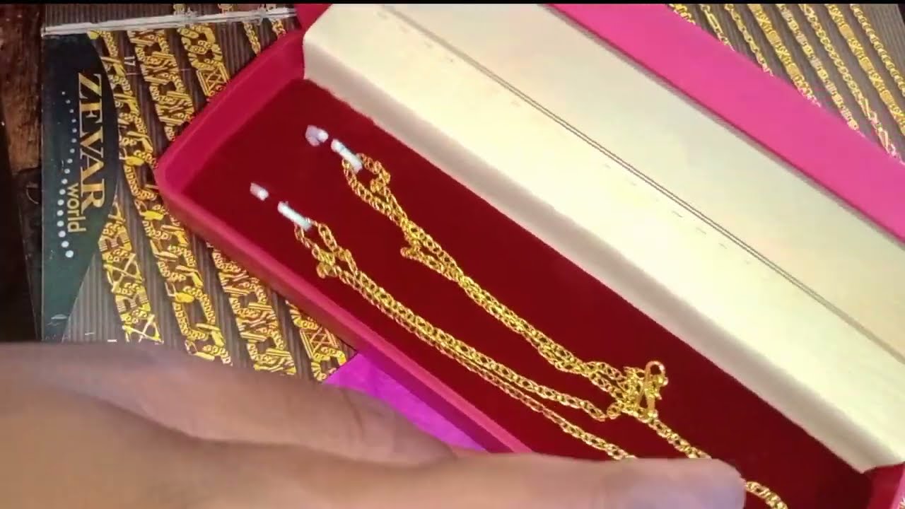 Gold chain making ! How to make a gold chain ! 22k hand made gold ...