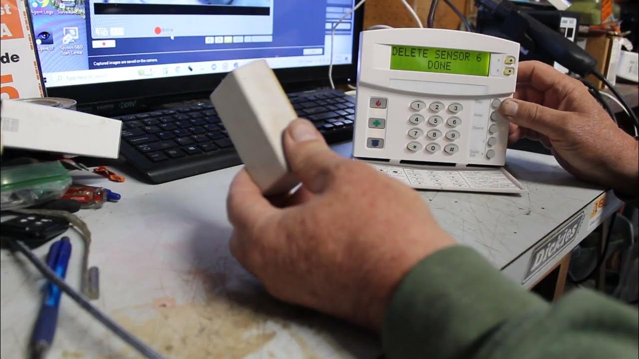 GE Concord 4 or Express How to replace wireless contact - YouTube