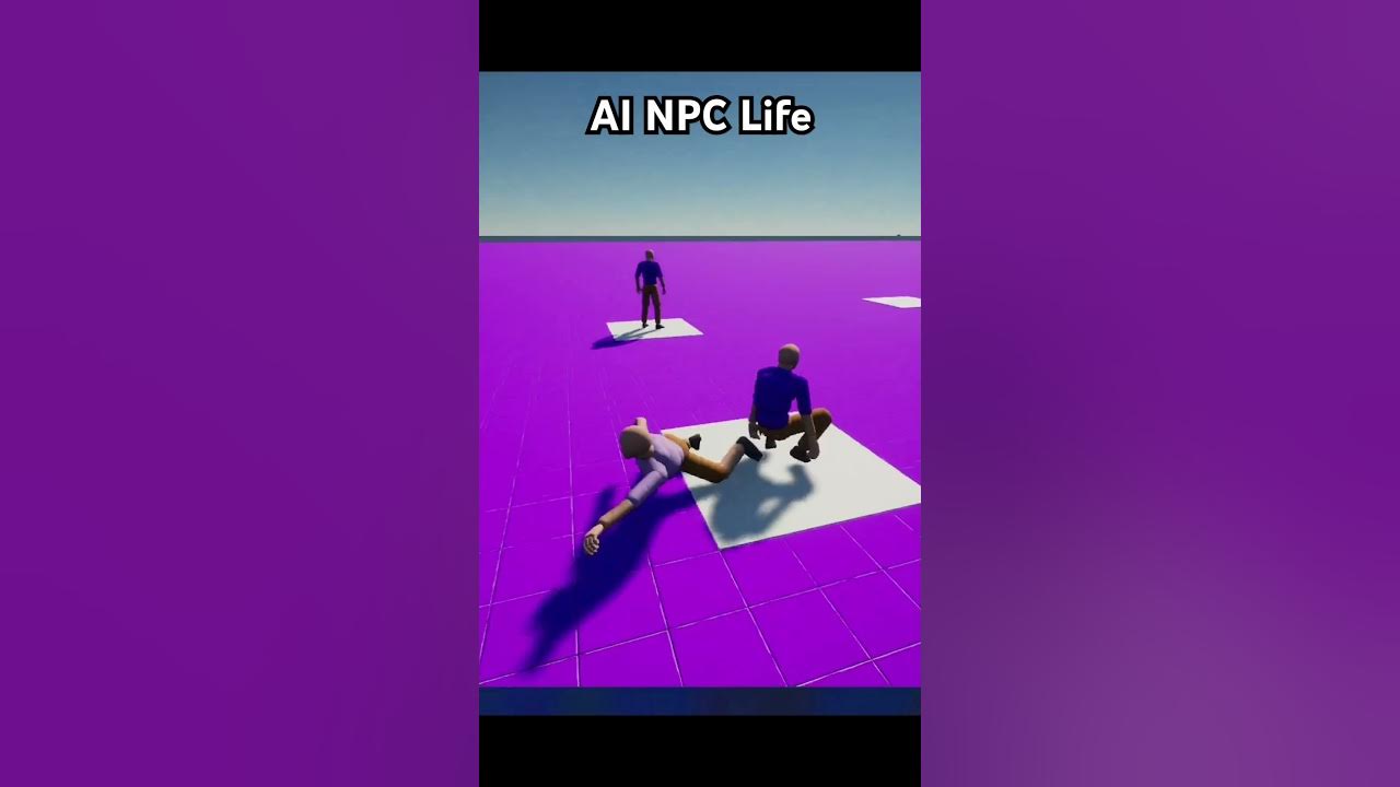 AI NPC Life #ai #unrealengin5 #npc #als - YouTube