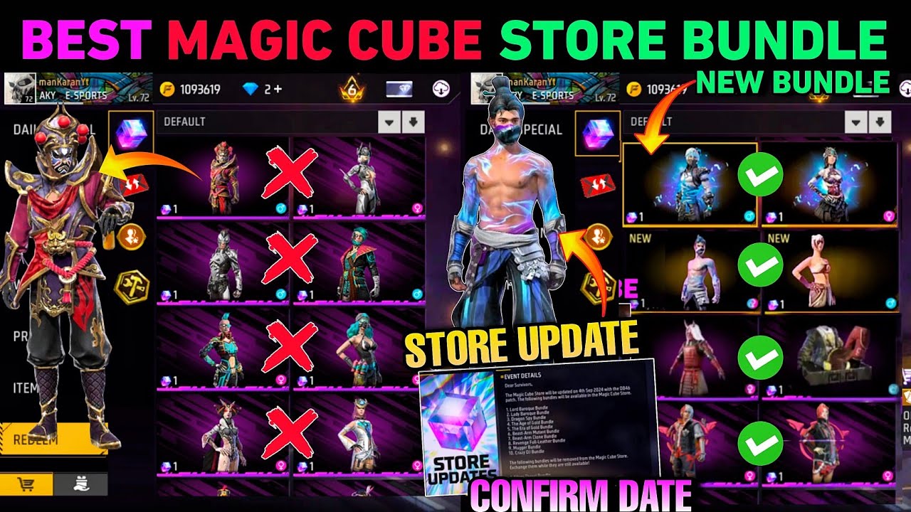 Magic Cube Store Update | DIWALI 2025 🪔🤯 New BEST Bundles 🔥 Store ...