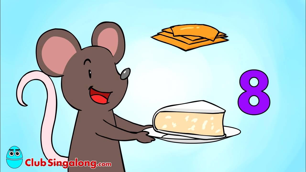 Counting with Cheese | 123 Numbers Rhyme, Learn 123s, Counting Lesson ...