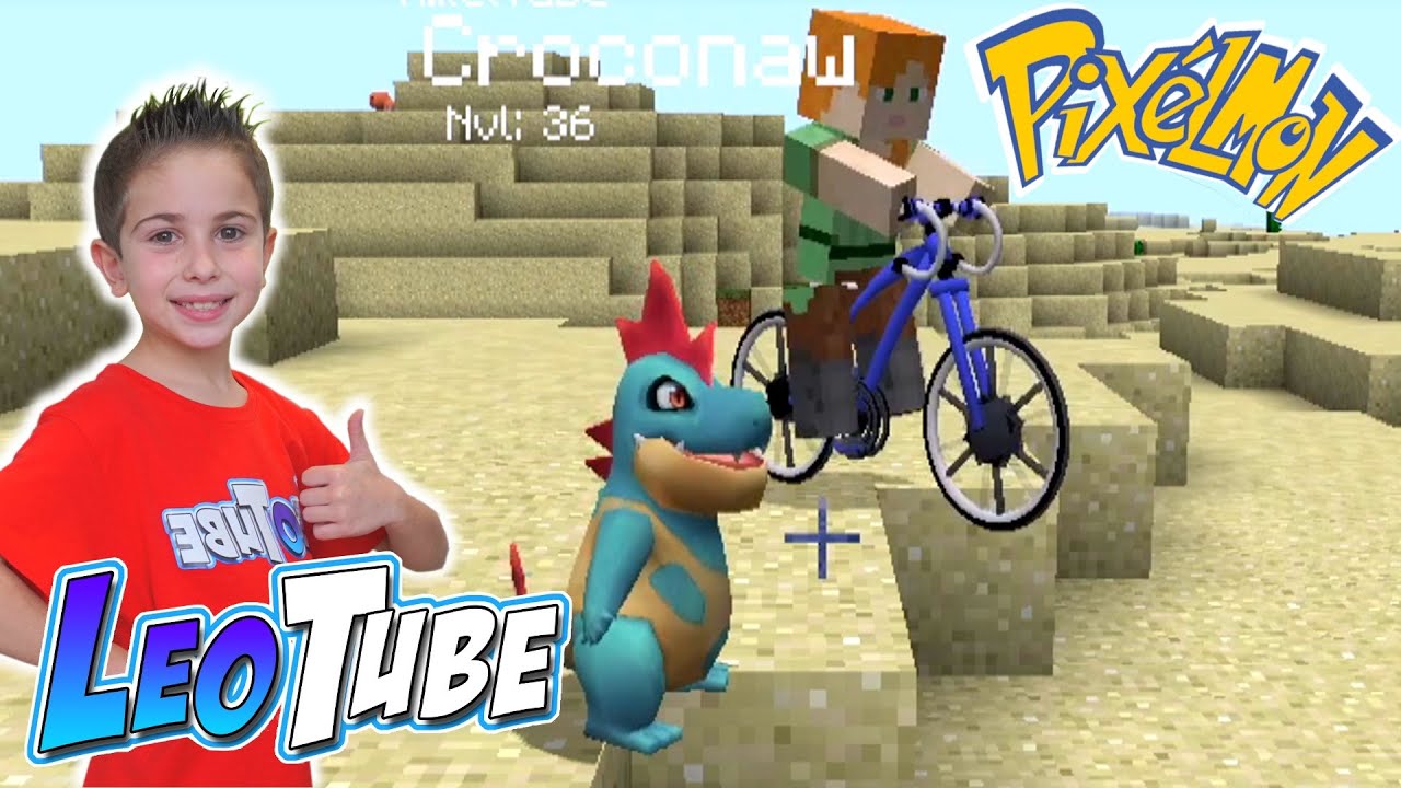 Excursion en Bici por PIXELMON Minecraft - YouTube