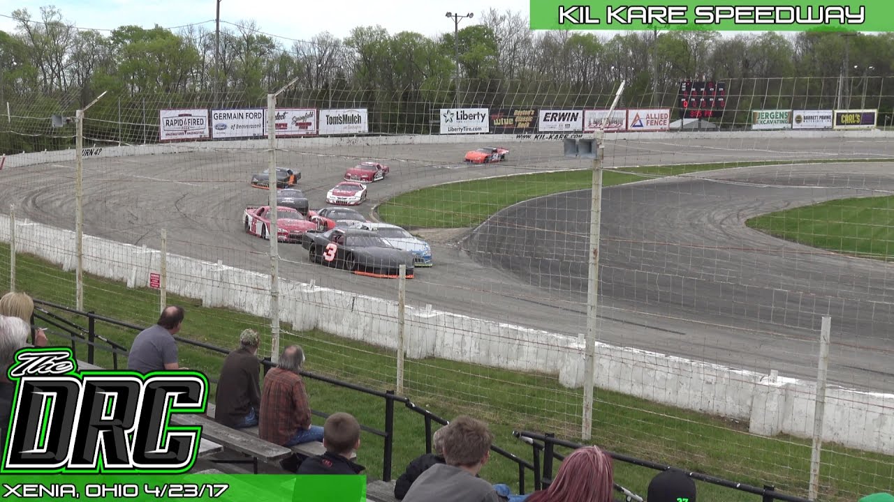 Kil Kare Speedway | 4.23.17 | Late Models | Heat - YouTube